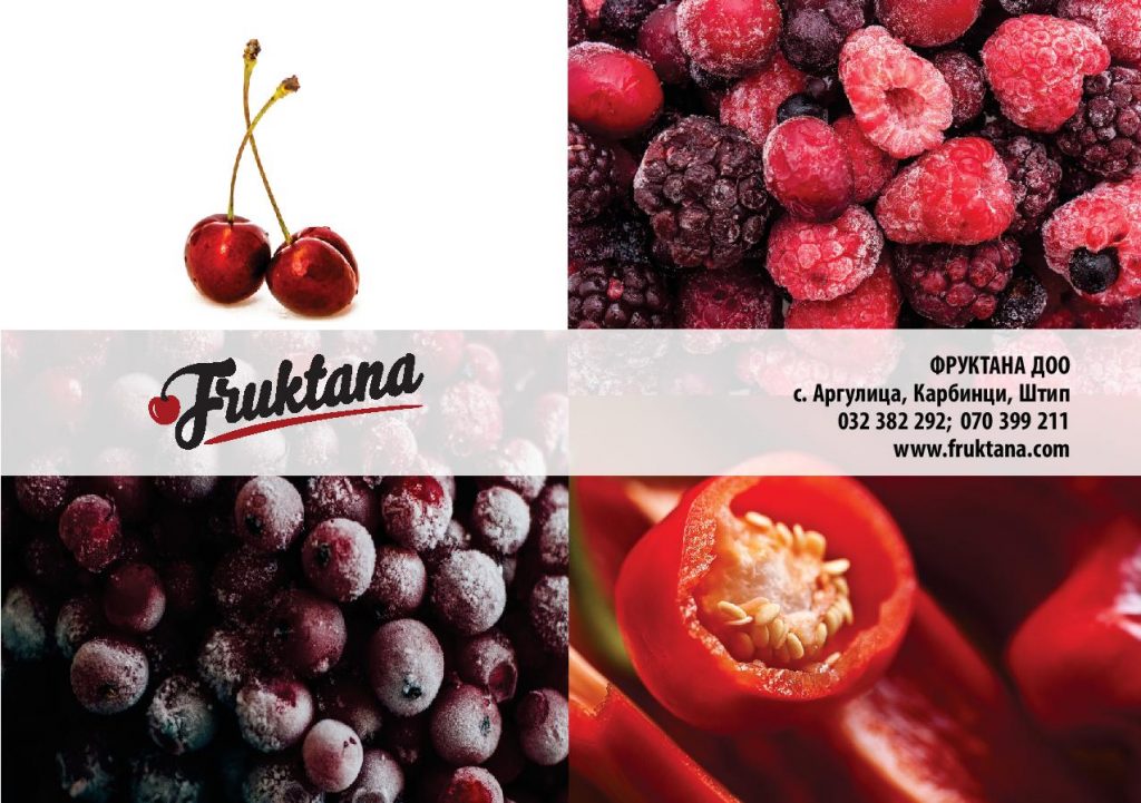 ФРУКТАНА ДОО – преработка, производство и трговија на големо, зеленчук ...